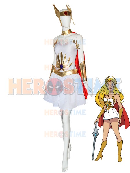 She Ra Costume She Ra Princess Of Power Halloween Cosplay Costume